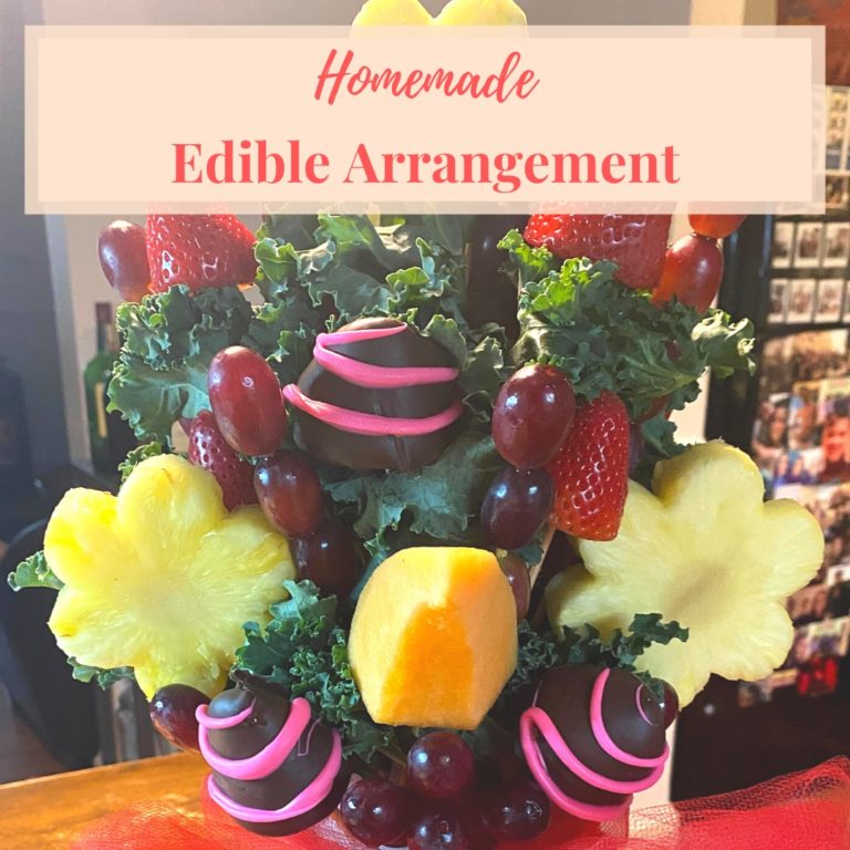 DIY Edible Arrangement (Homemade Detailed Guide!)